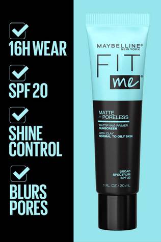 Maybelline FIT Me Matte + Poreless Primer – Beauty Box